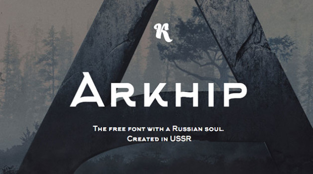 Arkhip font